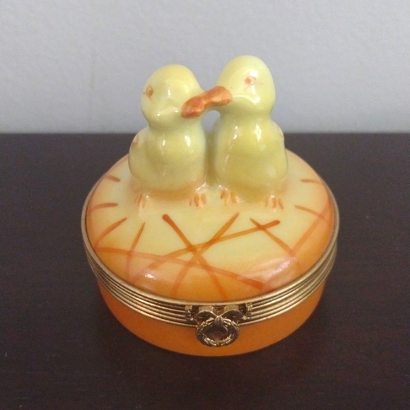 Limoges | Accents | Limoges Castel Double Duck Hand Painted Porcelain ...